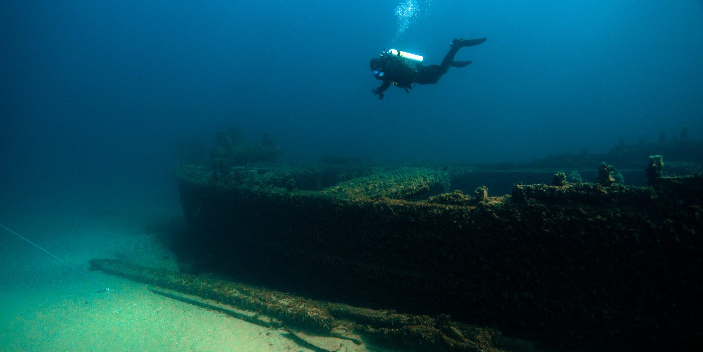 Diving the Thunder Bay National Marine Sanctuary Shipwrecks • Scuba ...