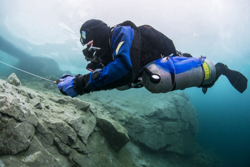Ice Diving at Morrison’s Quarry • Scuba Diver Life