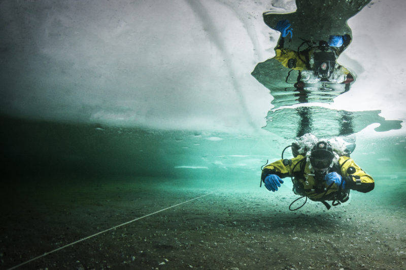 Ice Diving at Morrison’s Quarry • Scuba Diver Life