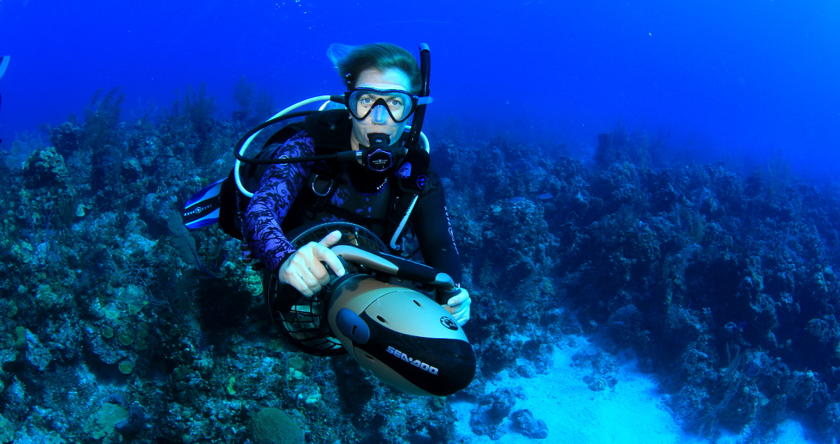 Diver Propulsion Vehicle Training • Scuba Diver Life